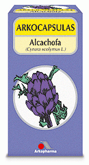 Arkocápsulas Alcachofa. Cada cápsula contiene 150 mg de hojas ...